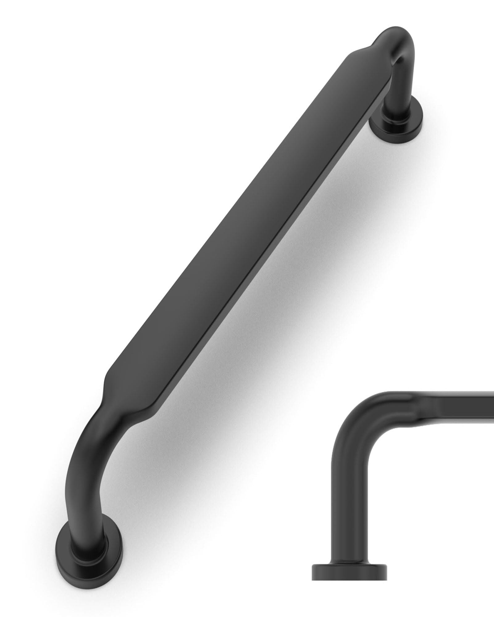 DESIGN2028 Matte Black Solid Handles – Amerdeco